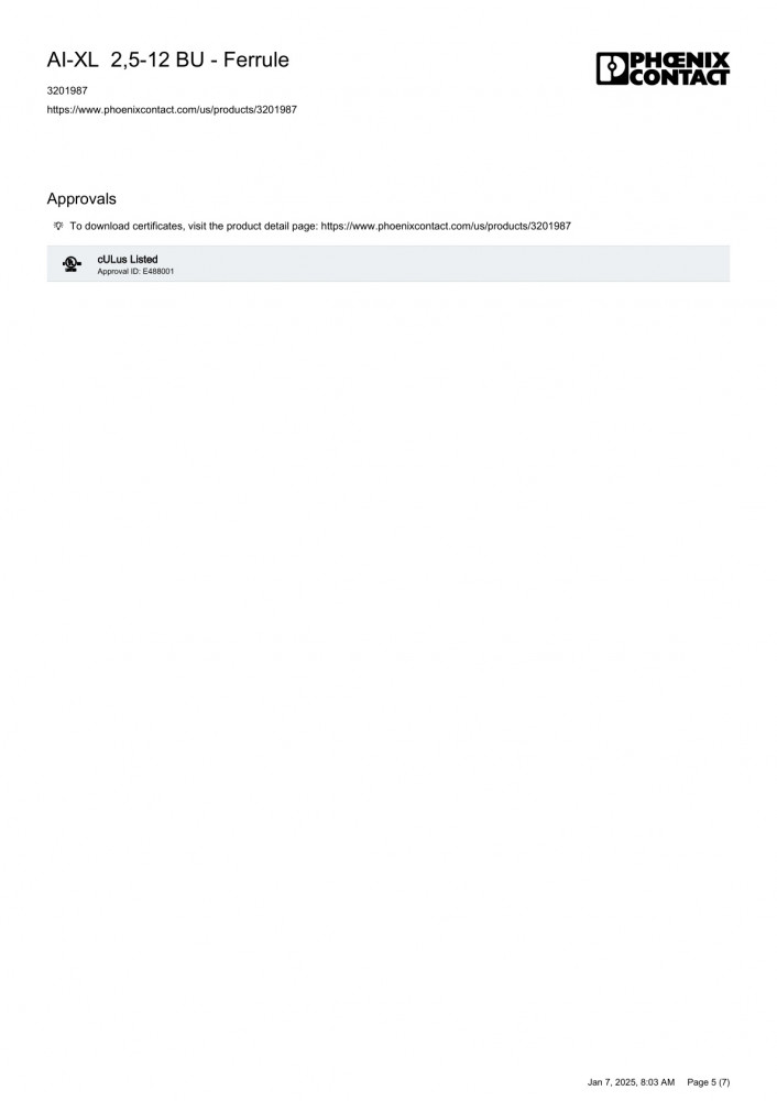 Phoenix Contact 3201987 technical document page 5