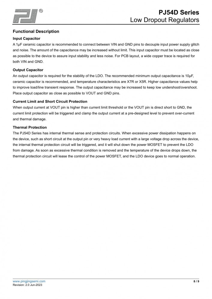 PJ54DM50SE datasheet page 8