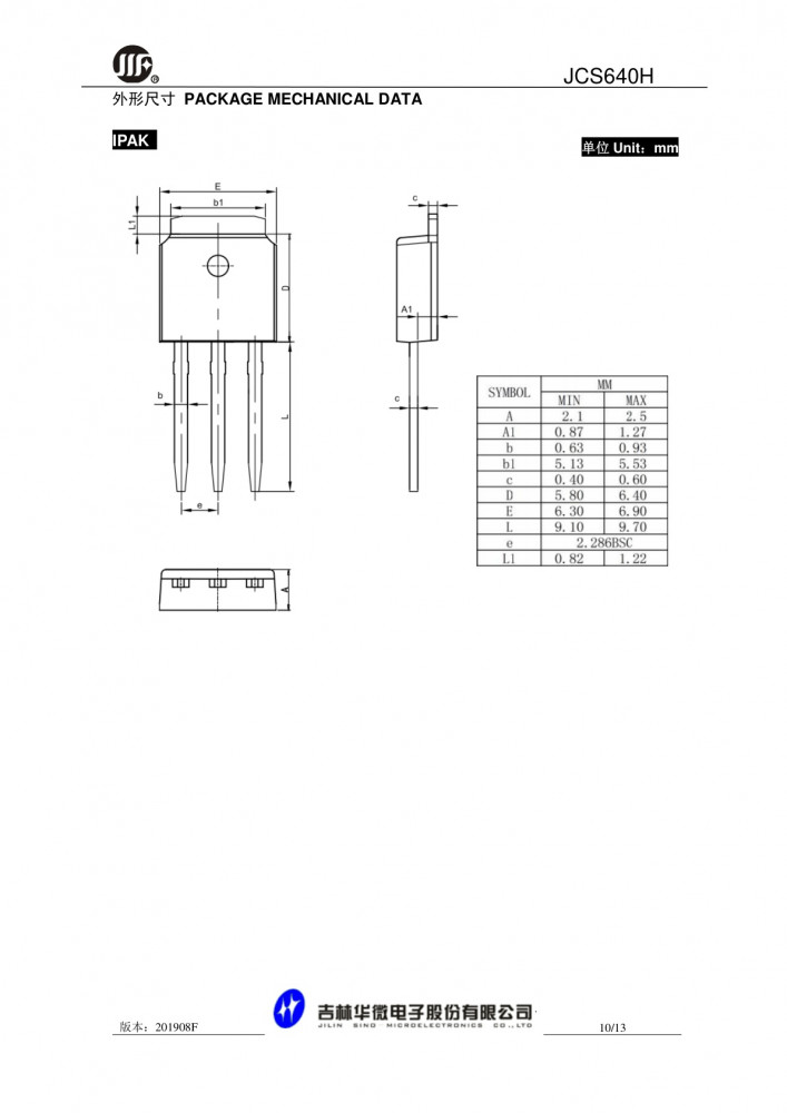 JCS640RH datasheet page 10
