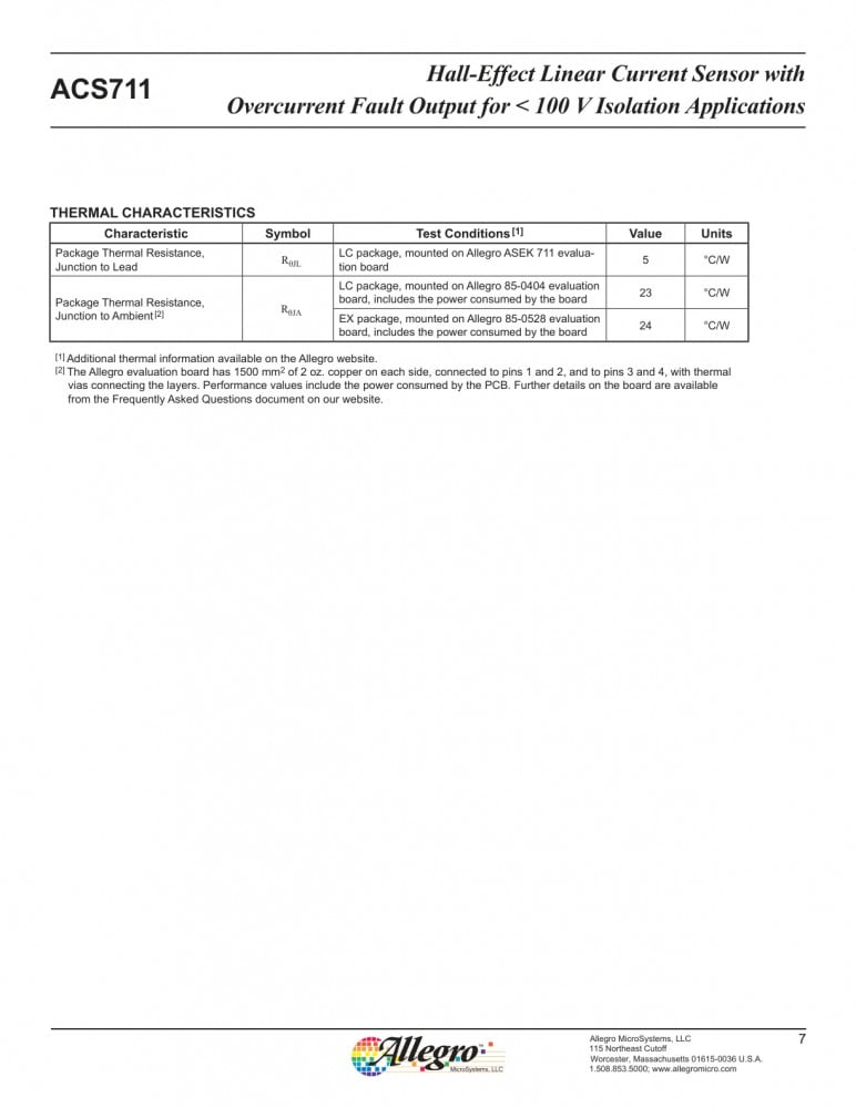 ACS711 datasheet page 7