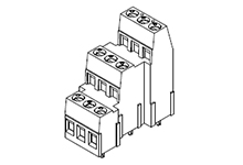 5.08mm Pitch Beau Eurostyle High Profile, Three Level Terminal Block, Modular, 6 Circuits