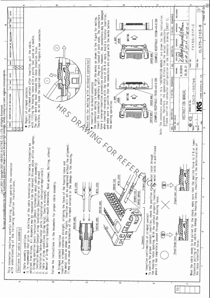 FX15S-51P-C technical document page 3