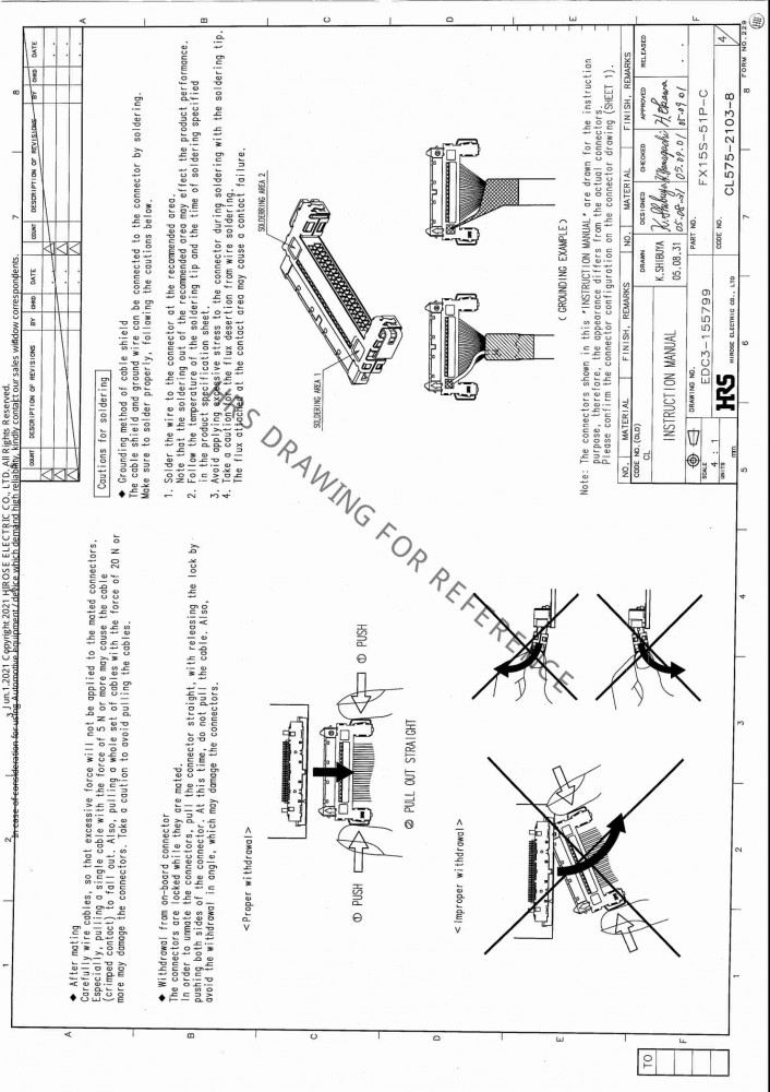 FX15S-51P-C technical document page 4