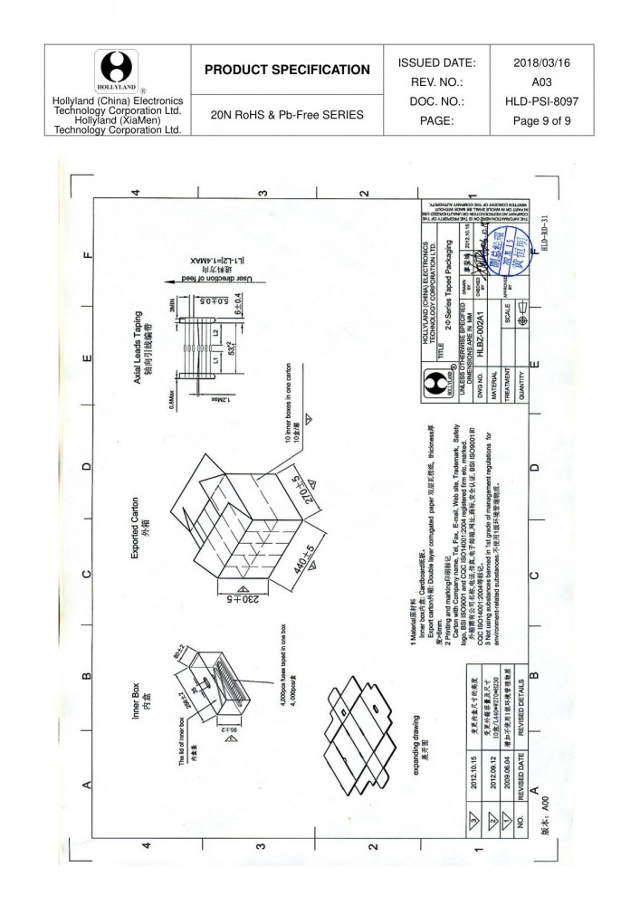 HOLLY 20N-100H datasheet page 9