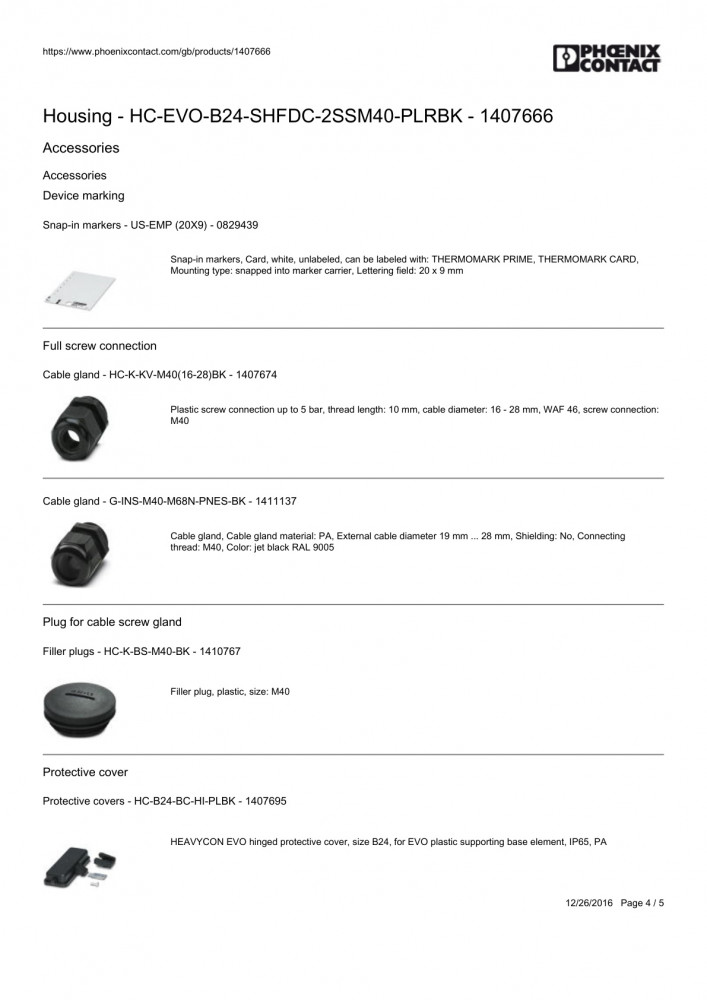 Phoenix Contact 1407666 product document page 4