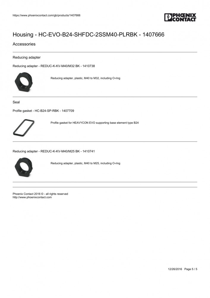 Phoenix Contact 1407666 product document page 5