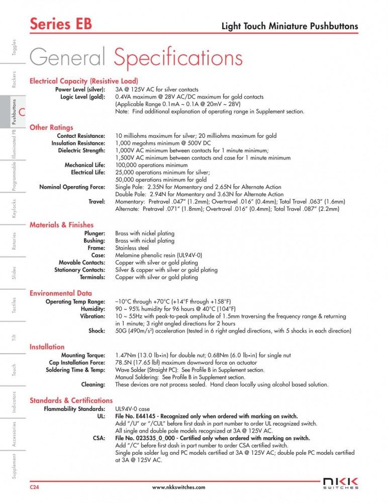 NKK EB series document page 1