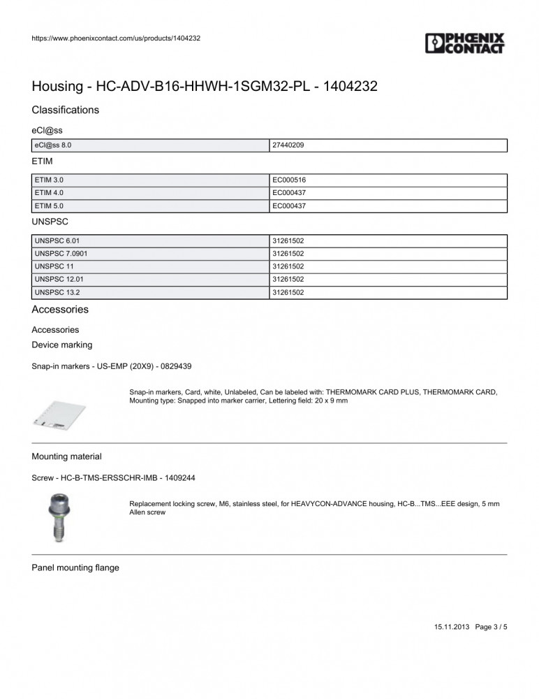 Phoenix Contact 1404232 technical document page 3