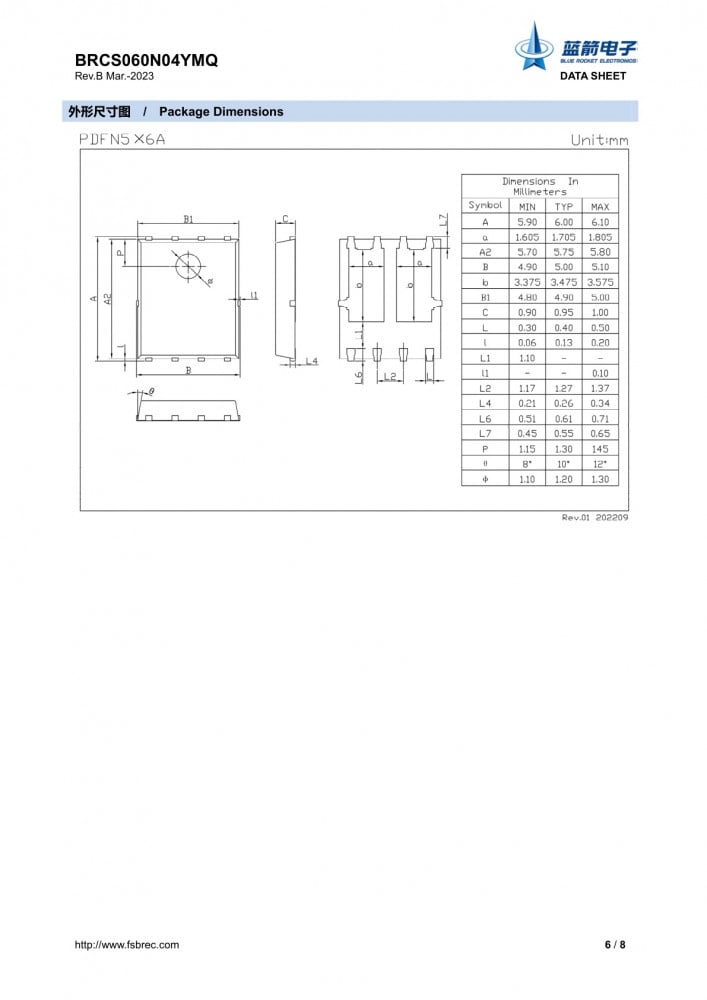 BRCS060N04YMQ datasheet page 6