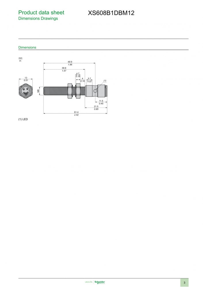 XS608B1DBM12 technical document page 3