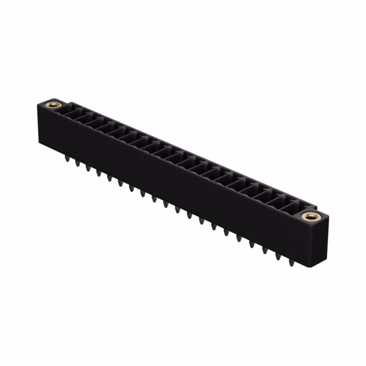 3.50mm Pitch Eurostyle Vertical PCB Header, with Threaded Retention Inserts, 20 Circuits for sale