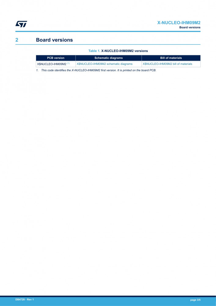 X-NUCLEO-IHM09M2 technical document page 3