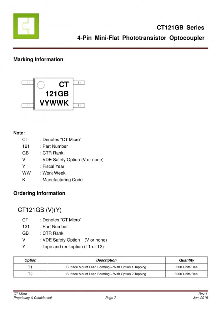 CT121GB(T1) datasheet page 7