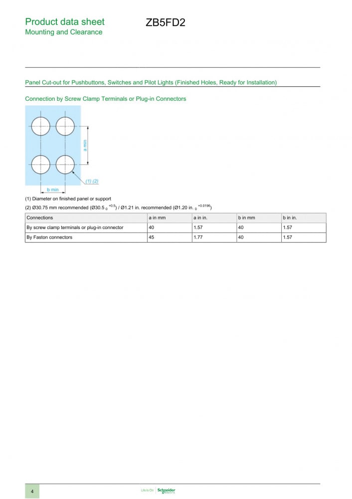 ZB5FD2 technical document page 4