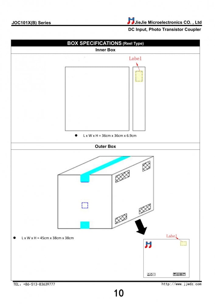 JOC1018 datasheet page 10