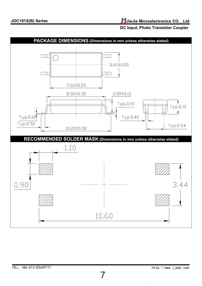 JOC1018 datasheet page 7