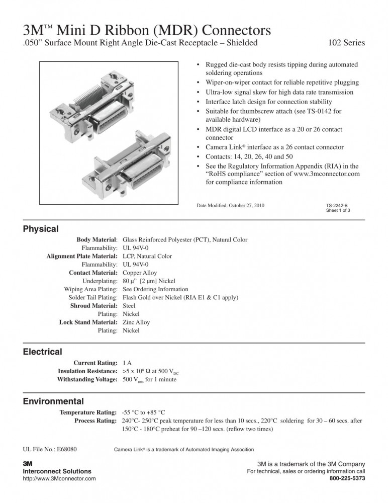 3M TS-2242-B page 1