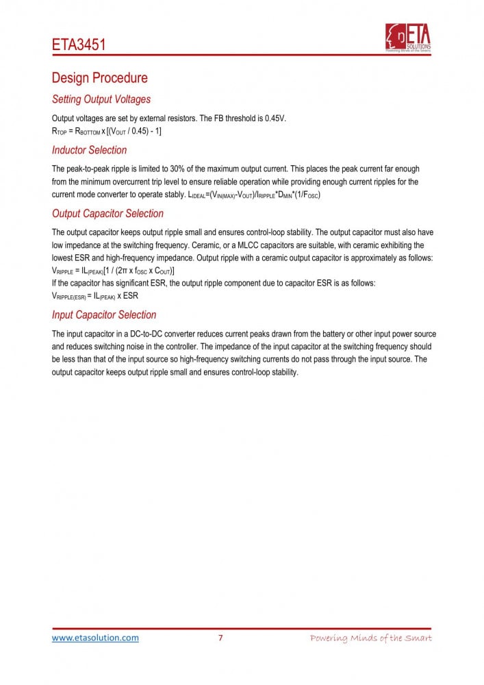 ETA3451D2I datasheet page 7