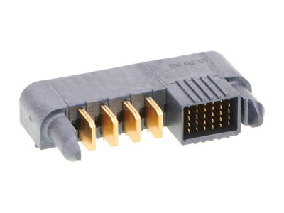 Mini50 Sealed Receptacle, Single Row, with CPA, 2 Circuits, Polarization  Option A, Black