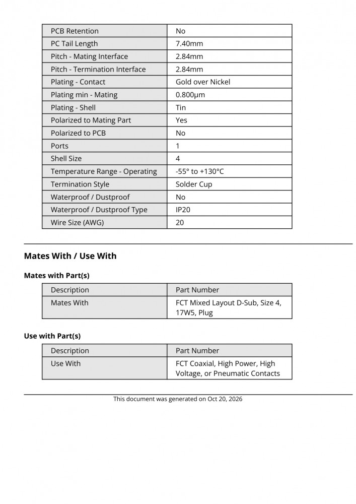 MOLEX 1731070107 document page 3