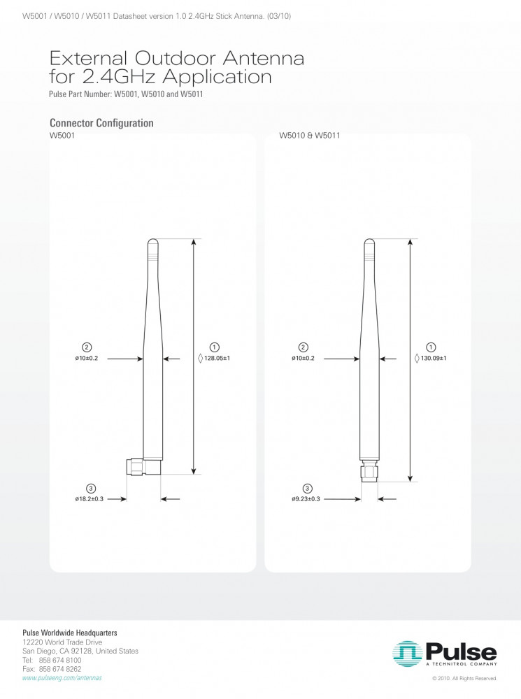 PULSE W5010 datasheet page 4
