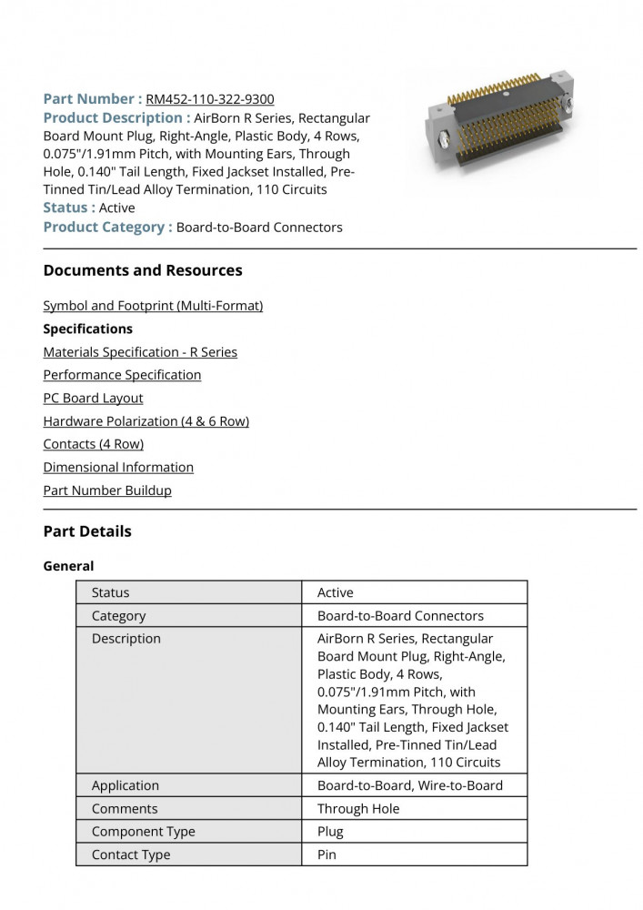 RM452-110-322-9300 technical document image 1