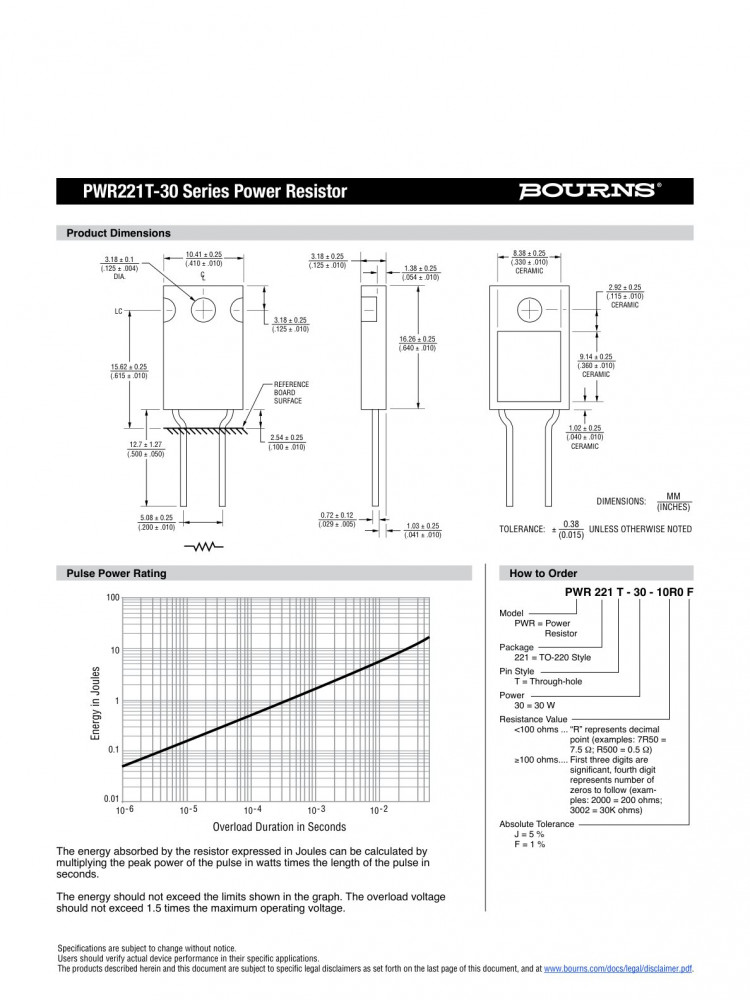 PWR221T-30 datasheet page 2