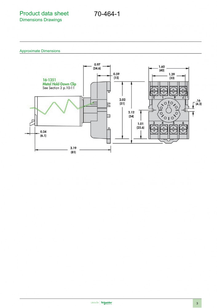 Schneider 704641 technical document page 3