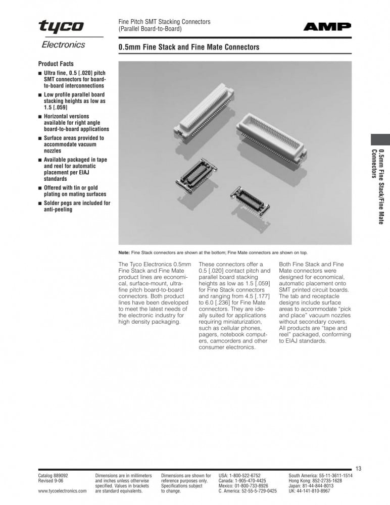 TE Connectivity catalog page 2