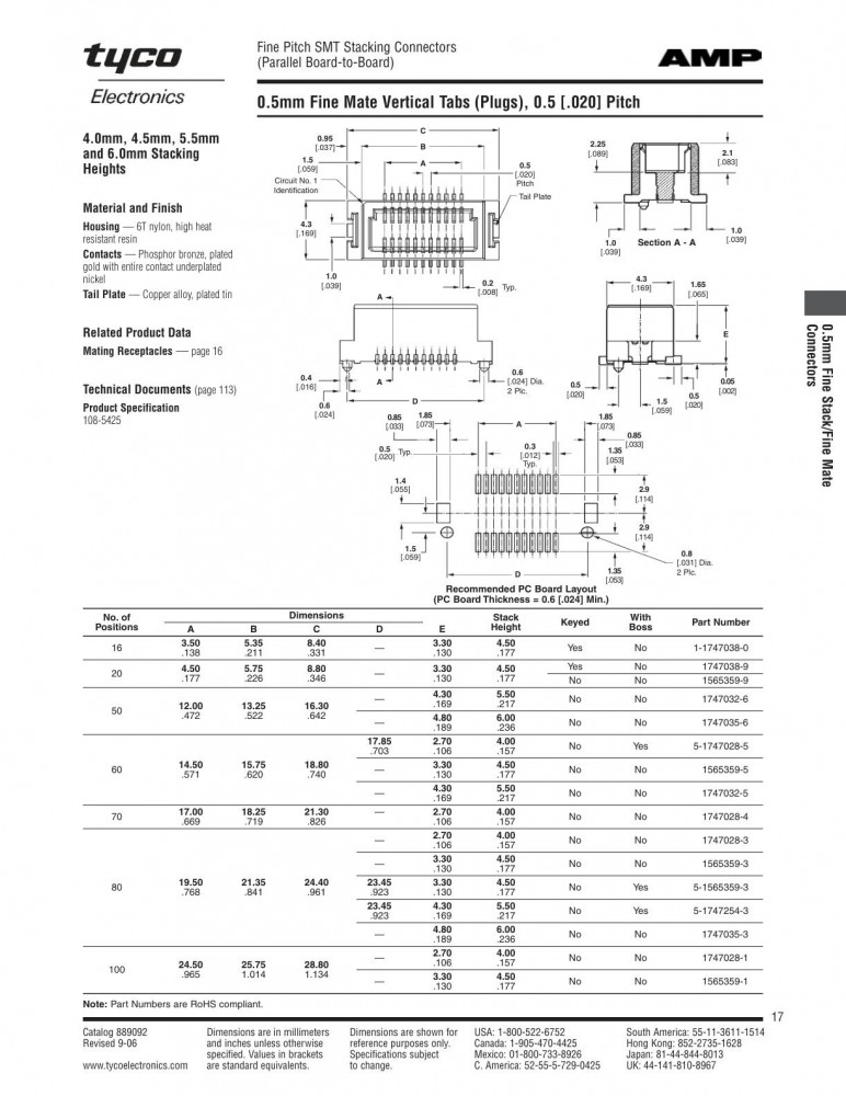 TE Connectivity catalog page 6