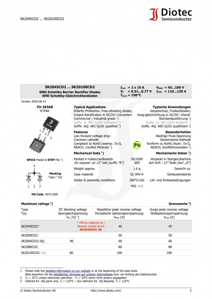 SK2060CD2-AQ product document page 1
