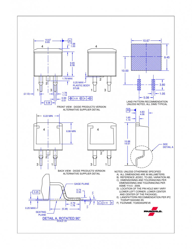 FDP075N15A-F102 datasheet page 9
