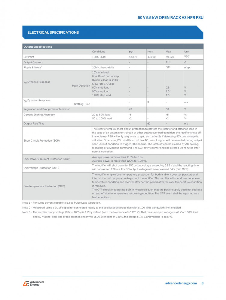 ORv3 HPR PSU documentation page 3
