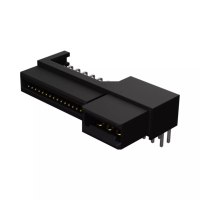 EXTreme LPHPower Receptacle Header, Right-Angle, 2 Power Contacts, 32 Signal Contacts, Select Gold (Au) Plating, for 3.18mm Thick PC Board for sale