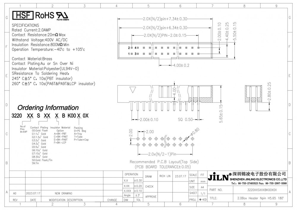 JILN 322034SG0CBK00A02 technical drawing preview