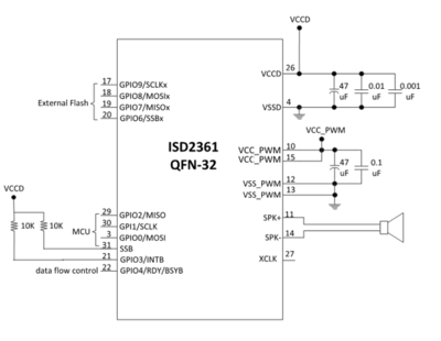 NUVOTON ISD3900FYI
