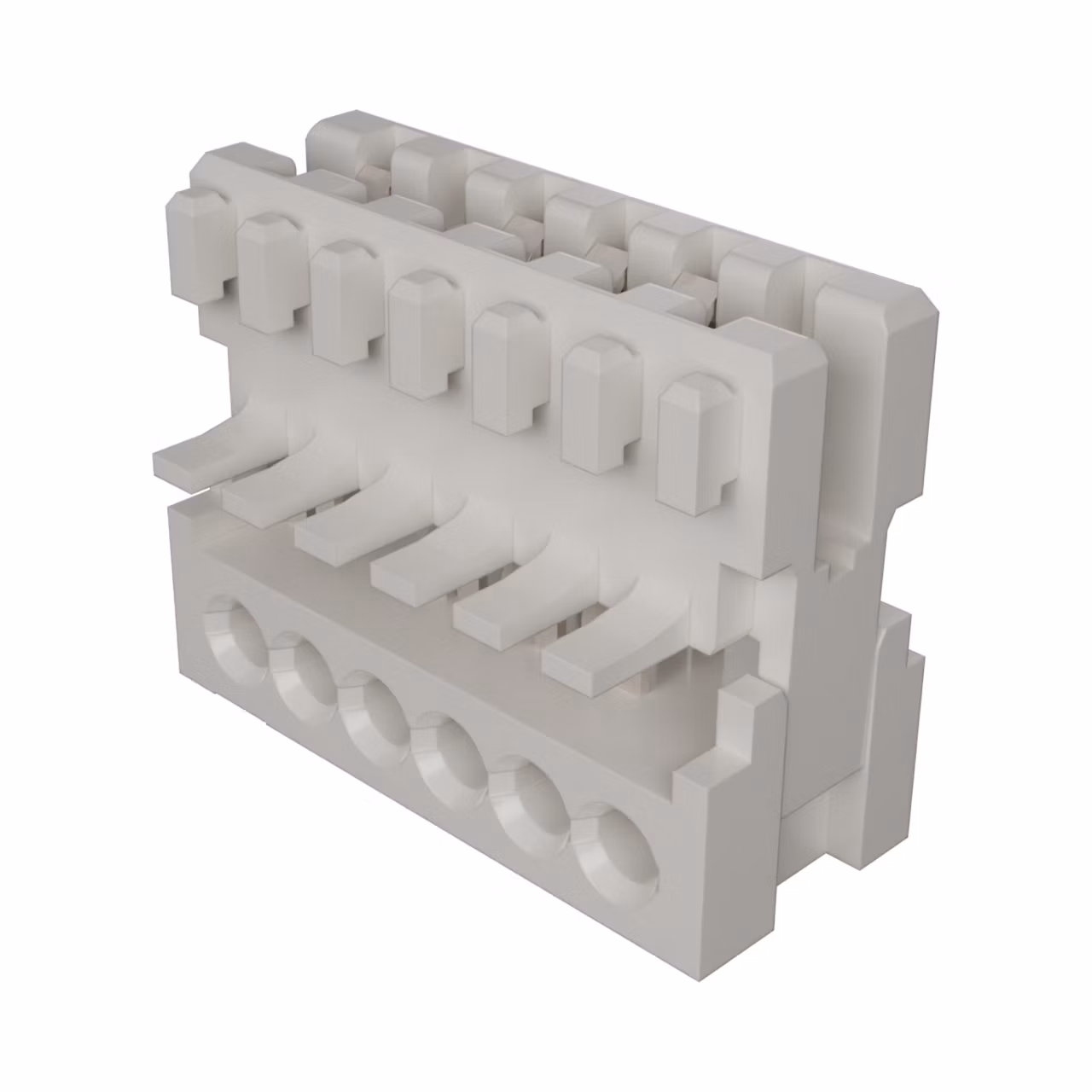 Appli-Mate RAST 2.5 IDT Housing, 2.50mm Pitch, Direct/Indirect, Female, 6 Circuits, All Position Keys, Voided Circuits 2 and 6 for sale