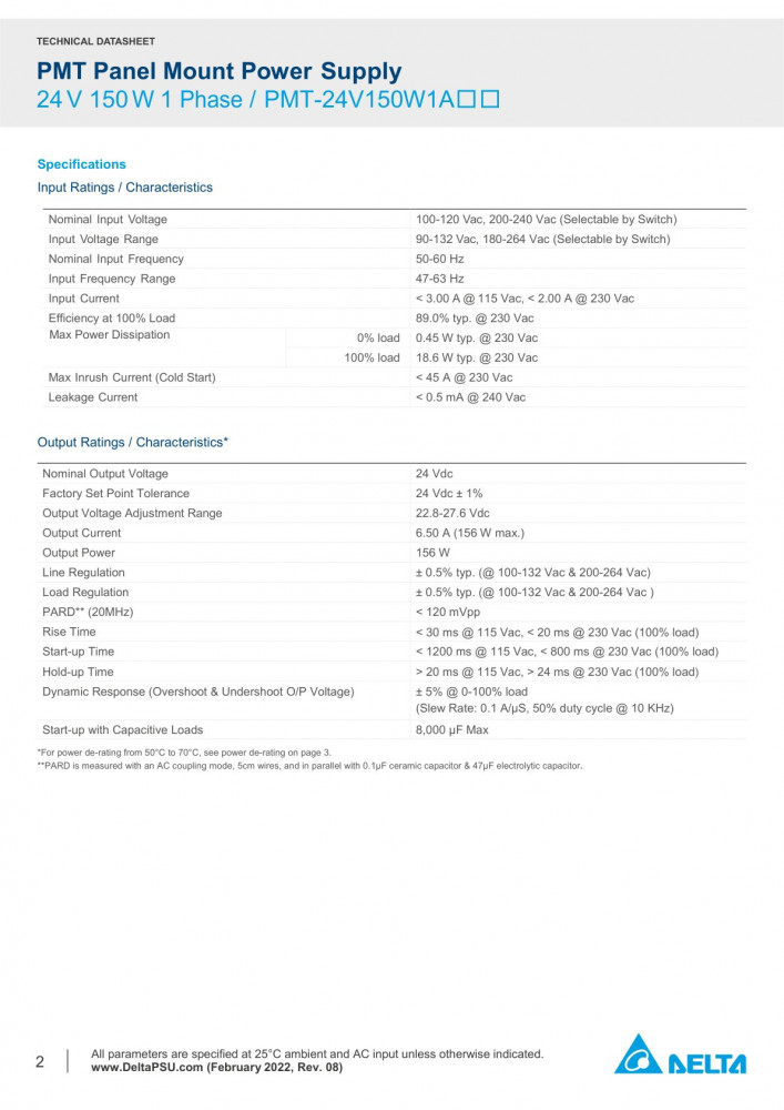PMT-24V150W1AG datasheet page 2