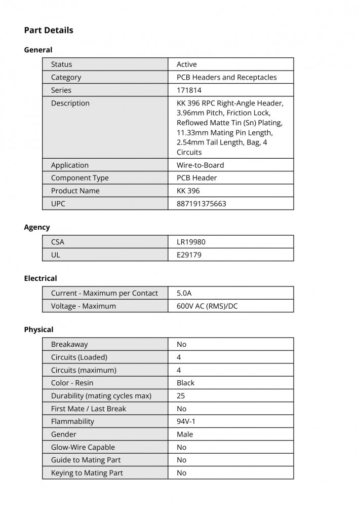 MOLEX 1718140004 technical document image 2