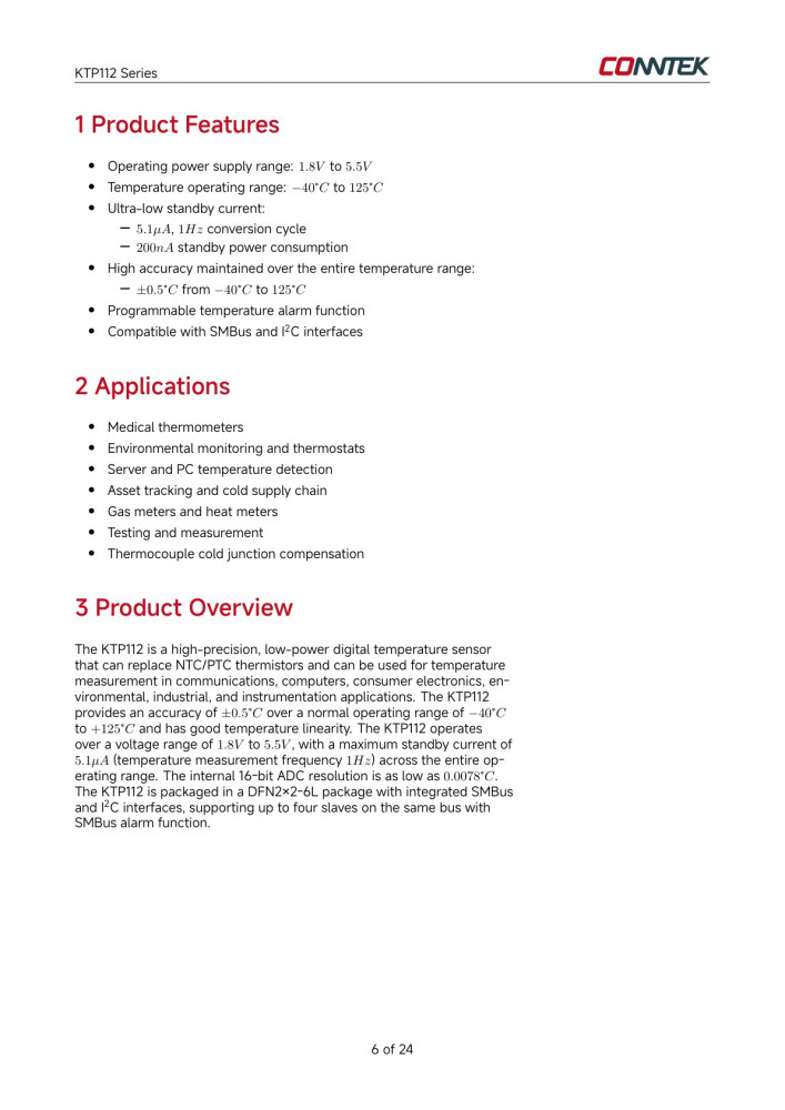 KTP112 datasheet page 6