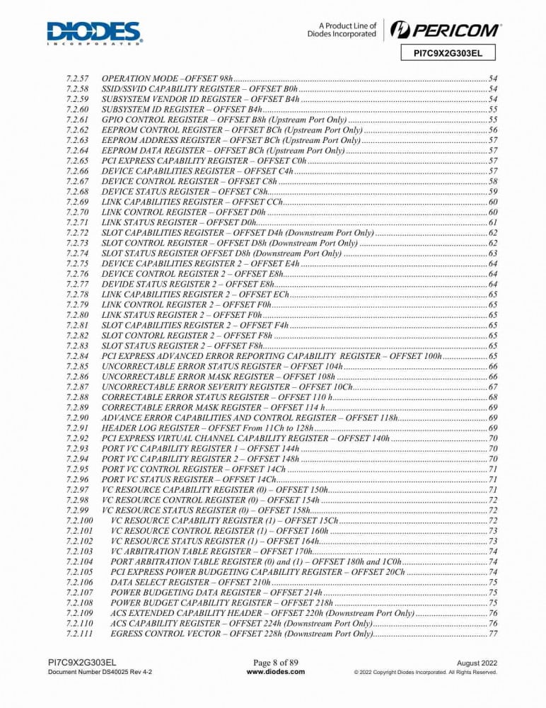 PI7C9X2G303ELBZXE datasheet page 7