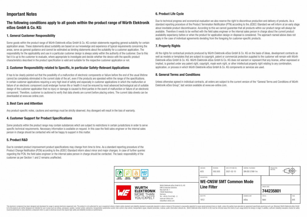 744235801 datasheet page 6