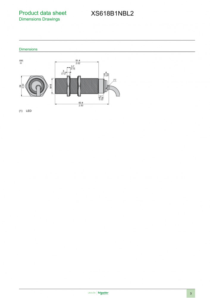 XS618B1NBL2 technical document page 3