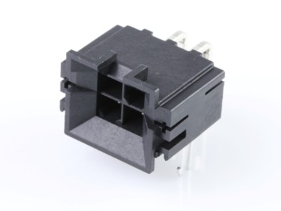 Mini-Fit BMI Header, Dual Row, Right-Angle, 24 Circuits, for 1.60mm PCB Thickness, Gold (Au) Plating