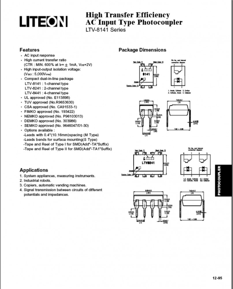 LTV-8441 datasheet page 1