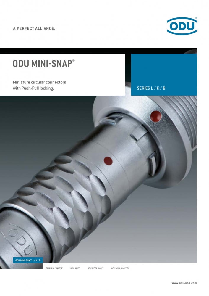 ODU MINI-SNAP technical document page 1