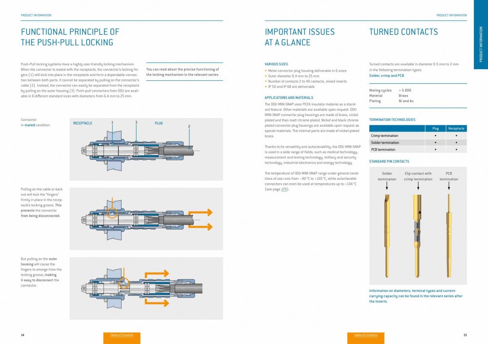 ODU MINI-SNAP technical document page 8