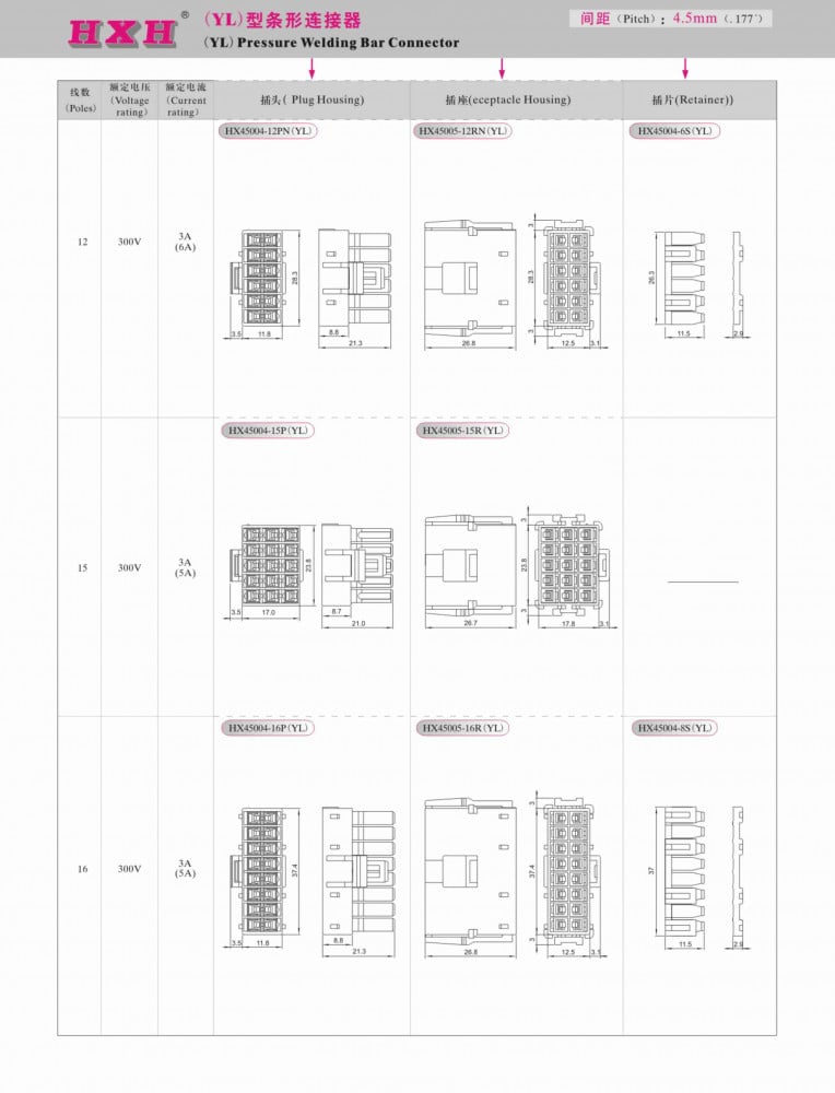 HX45004-6S technical document page 4