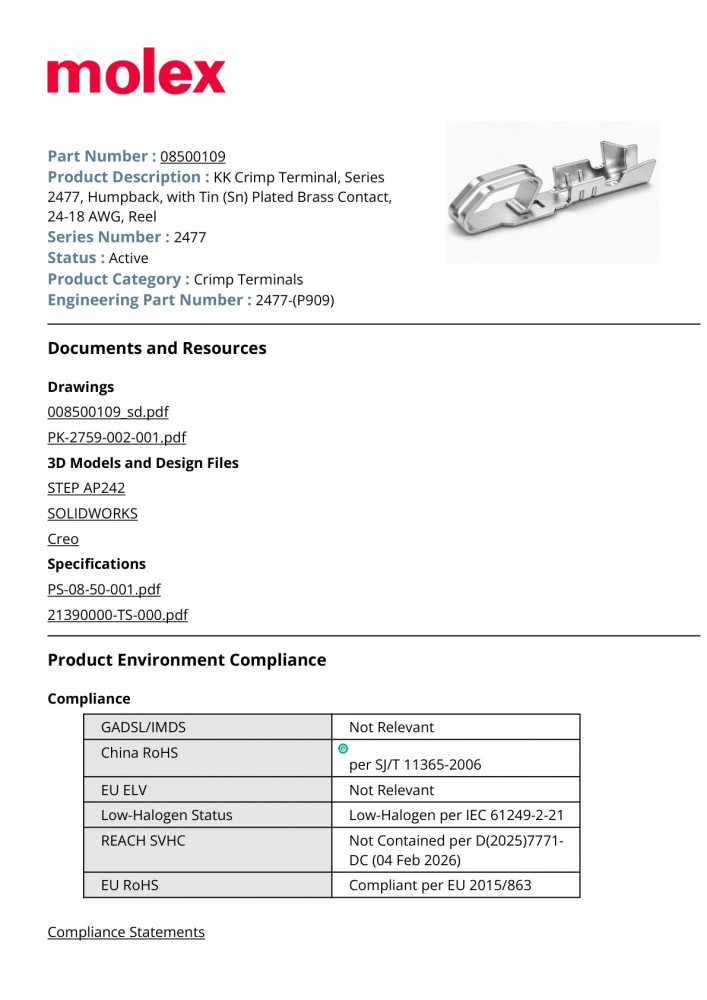 Technical document page 1 preview