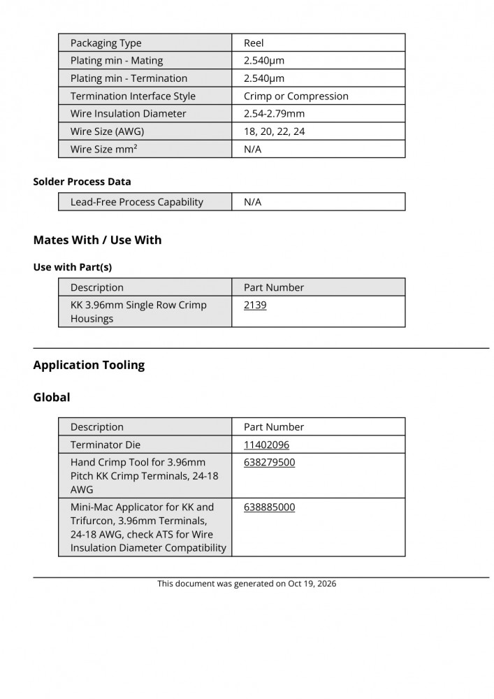 Technical document page 3 preview